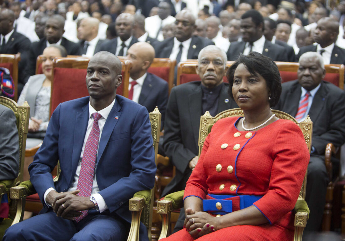The widow and aides of assassinated Haitian President Jovenel Moïse are ...